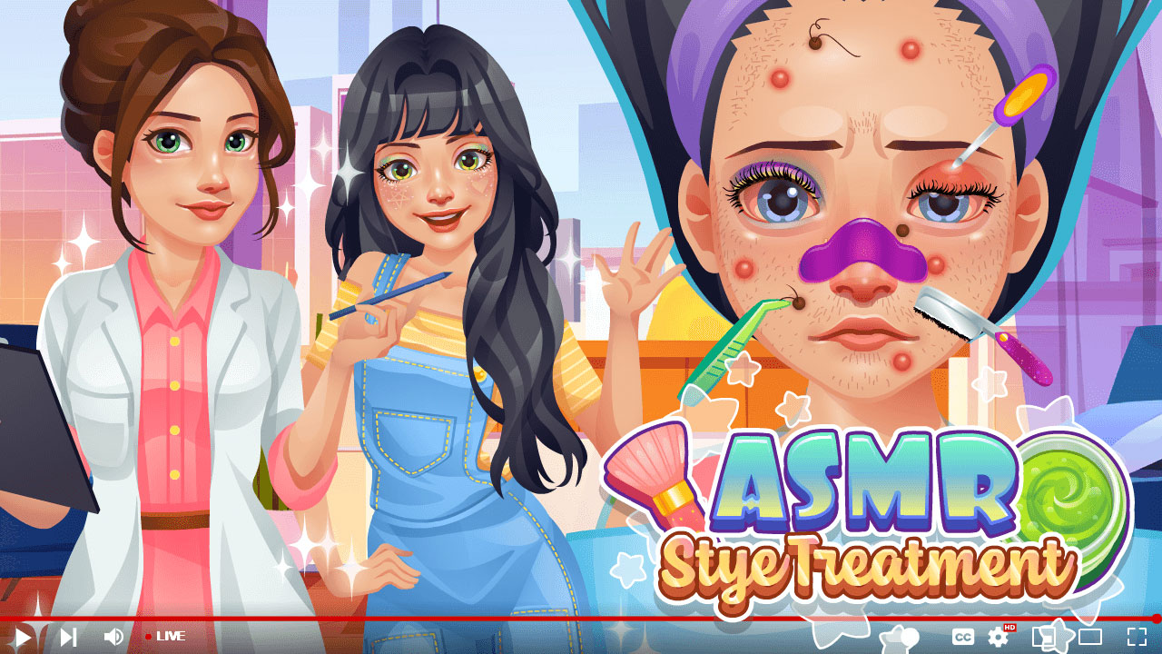 ASMR Stye Treatment 🕹️ Jogue Grátis no Play123