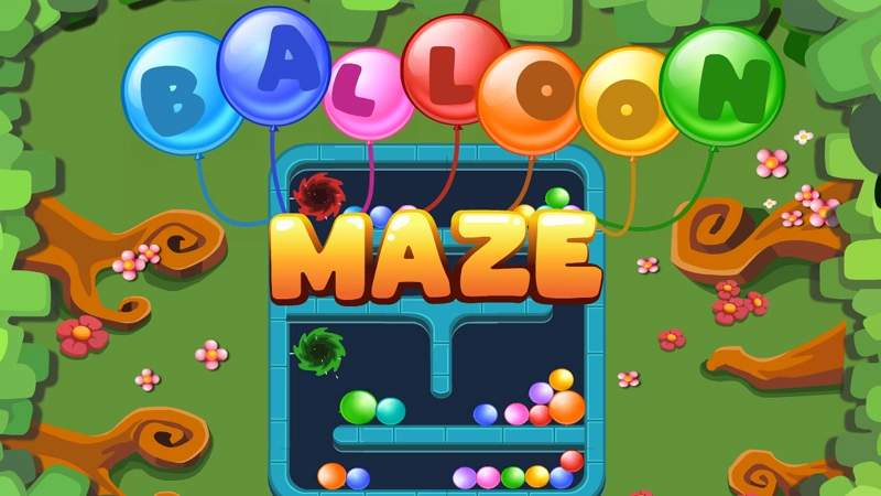 Balloon Maze 🕹️ Jogue Grátis no Play123