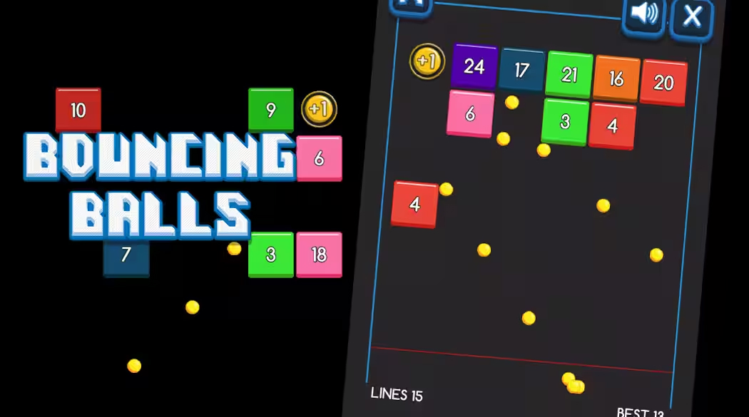 Bouncing Balls (2) 🕹️ Jogue Grátis no Play123