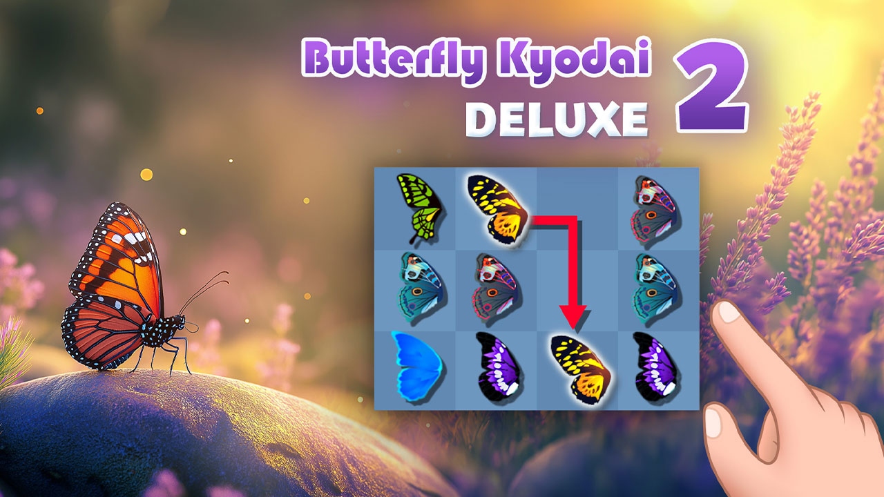 Butterfly Kyodai Deluxe 2 🕹️ Jogue Grátis no Play123