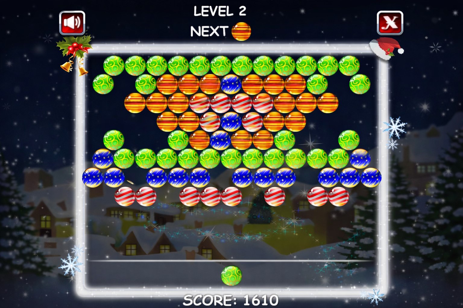 Christmas Shooter 🕹️ Jogue Grátis no Play123