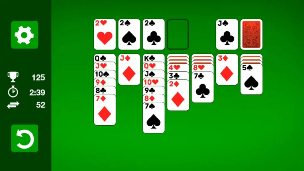 FreeCell Solitaire Classic 🕹️ Jogue Grátis no Play123