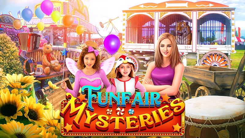 Funfair Mysteries 🕹️ Jogue Grátis no Play123