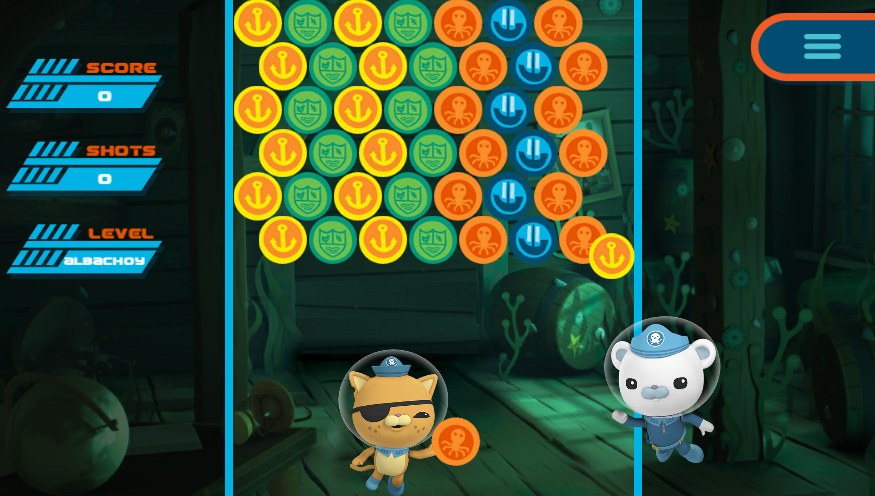 Octonauts Bubbles 🕹️ Jogue Grátis no Play123