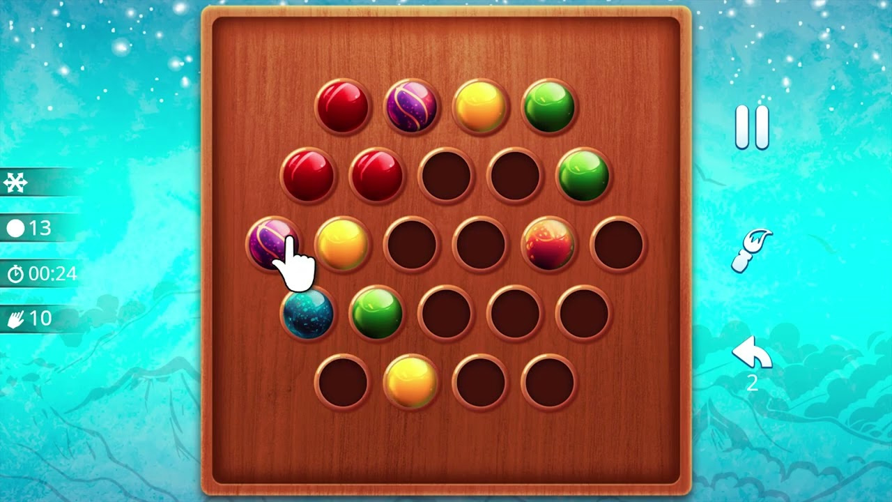 Peg Solitaire Deluxe 🕹️ Jogue Grátis no Play123