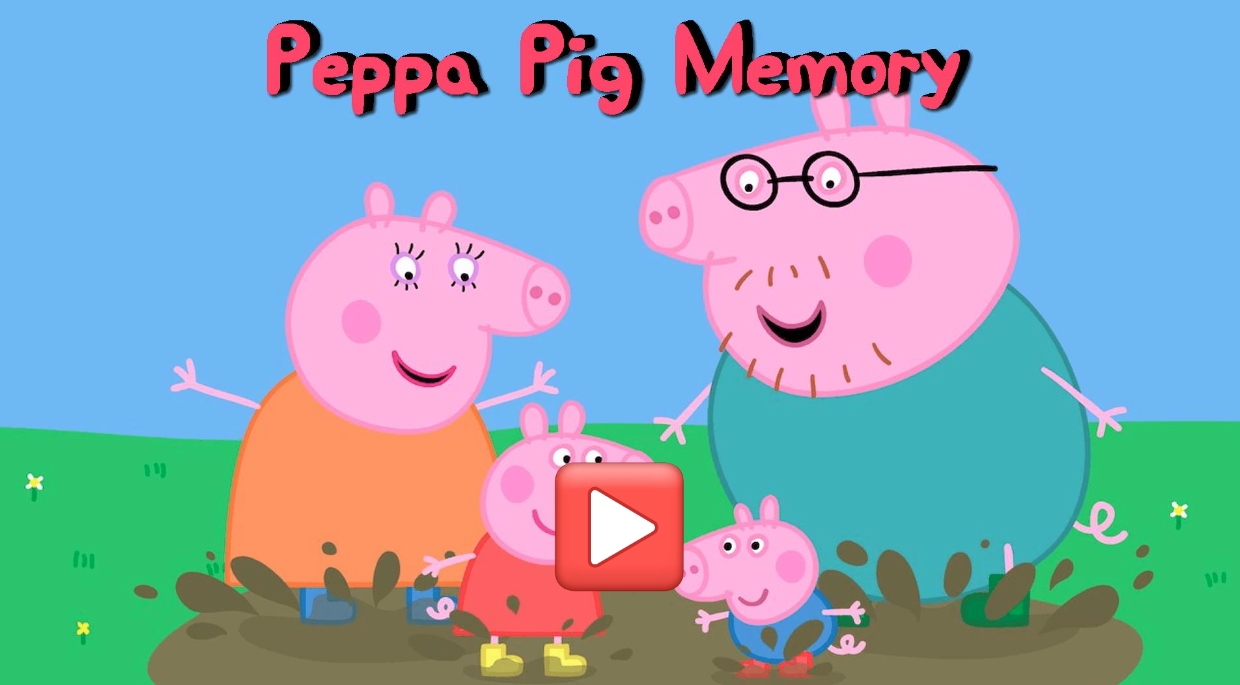 Peppa Pig Memory 🕹️ Jogue Grátis no Play123