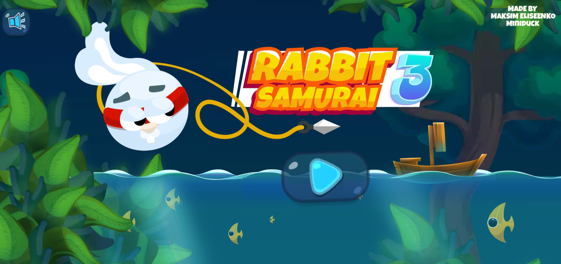 Rabbit Samurai 3 🕹️ Jogue Grátis no Play123