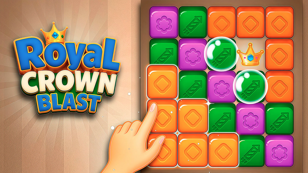 Royal Crown Blast 🕹️ Jogue Grátis no Play123