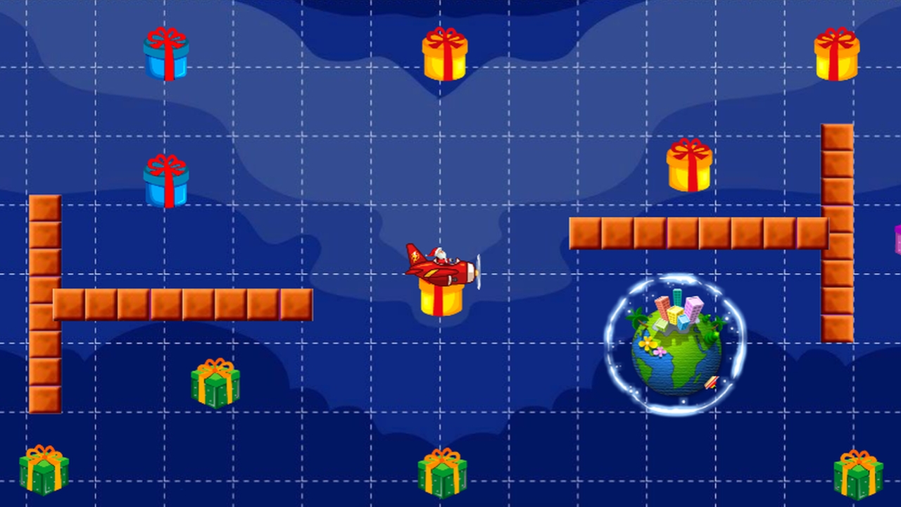 Santa Gifts Rush 🕹️ Jogue Grátis no Play123