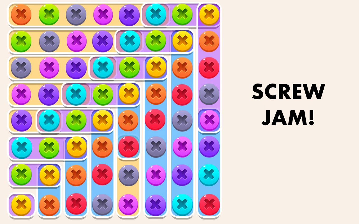Screw Jam! 🕹️ Jogue Grátis no Play123