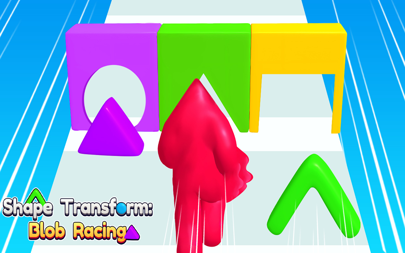 Shape Transform: Blob Racing