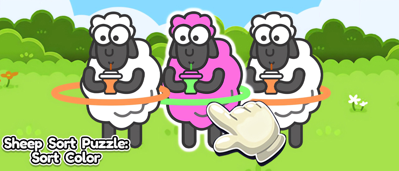 Sheep Sort Puzzle: Sort Color 🕹️ Jogue Grátis no Play123