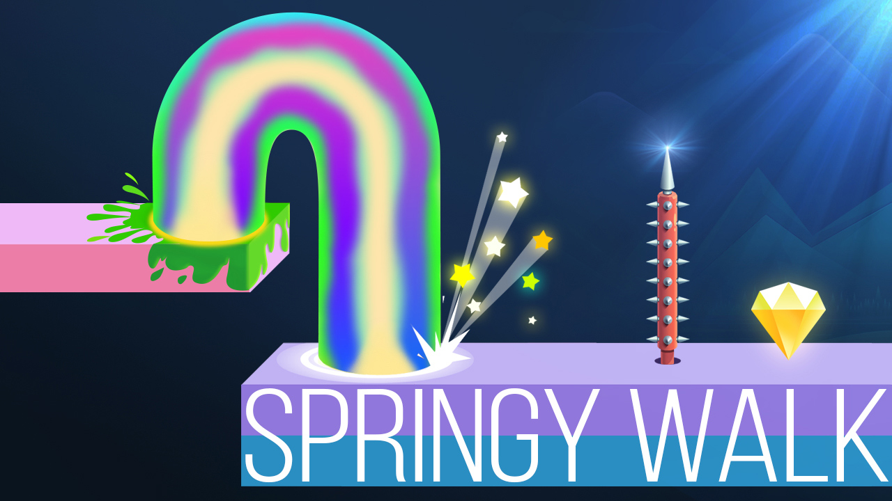 Springy Walk 🕹️ Jogue Grátis no Play123