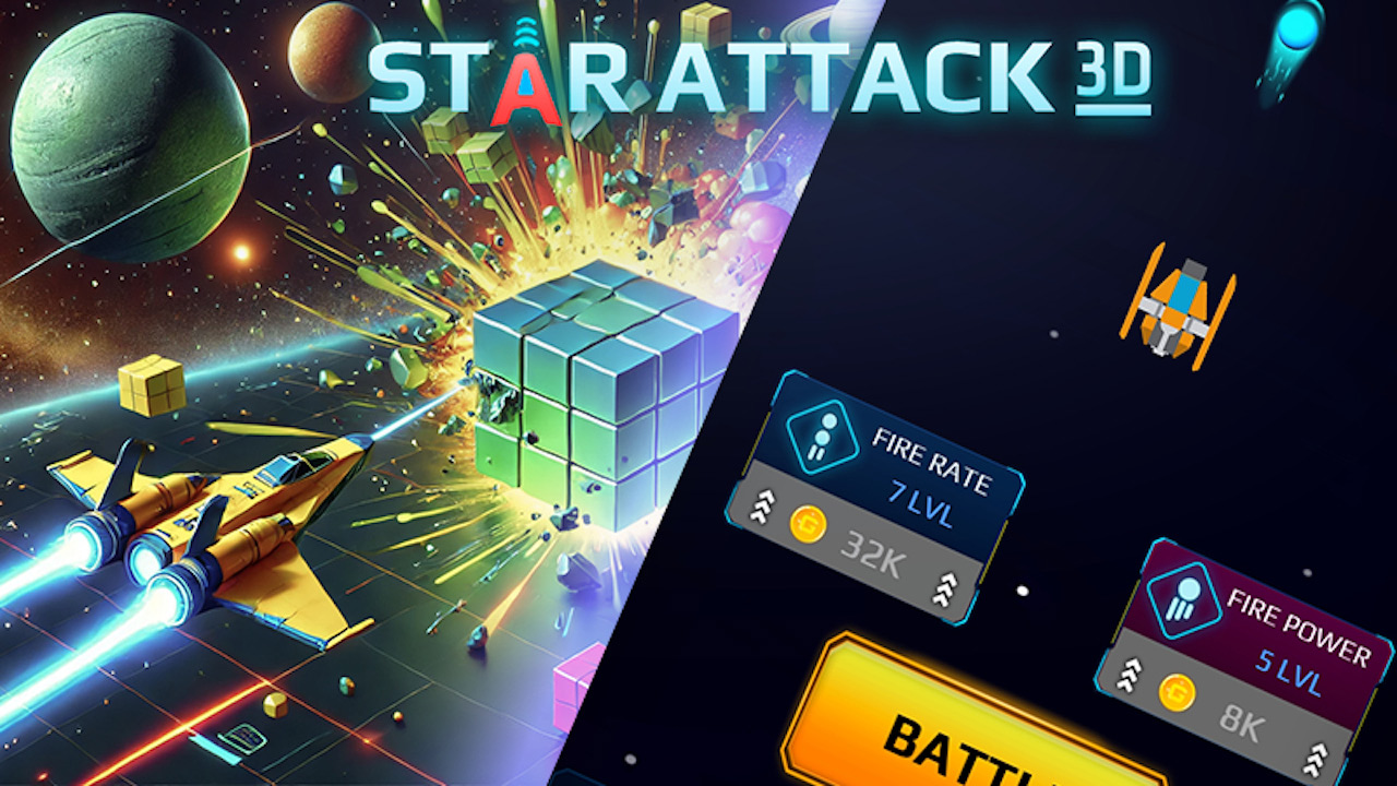 Star Attack 3D 🕹️ Jogue Grátis no Play123