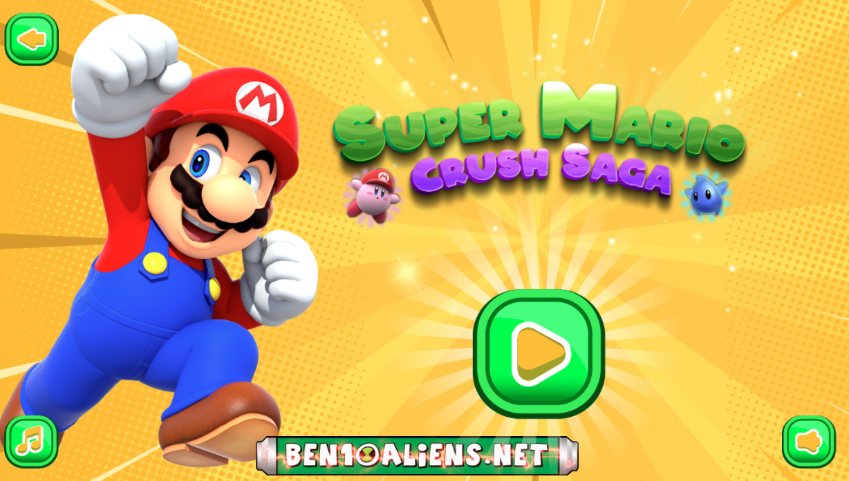 Super Mario Crush Saga 🕹️ Jogue Grátis no Play123