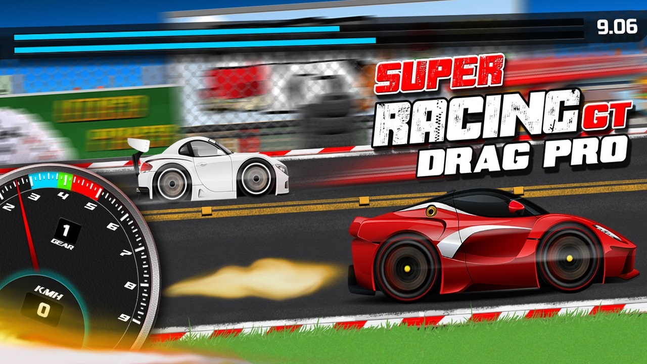 Super Racing GT: Drag Pro 🕹️ Jogue Grátis no Play123