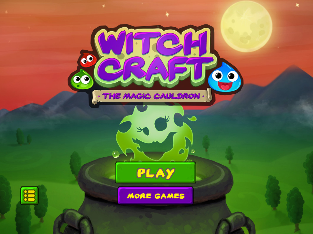 Witch Craft: The Magic Cauldron 🕹️ Jogue Grátis no Play123